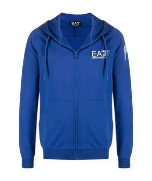 Ea7 Full Zip Sweatshirts Hoodies For Men