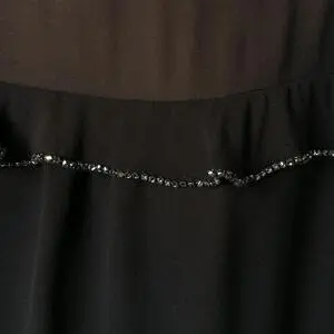Saint Laurent Crystal Embellished Blouse