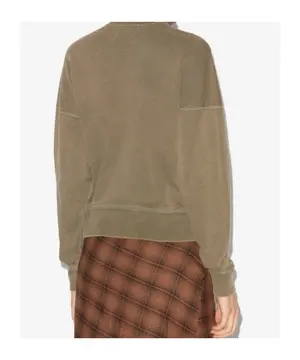 Isabel Marant Étoile Half-zip Sweatshirt With Graphic Detail