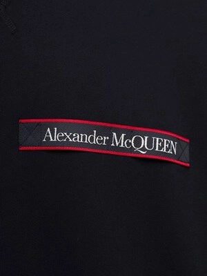 Alexander McQueen Logo Patch Crewneck Sweatshirt - No