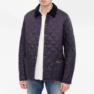 Barbour Heritage Liddesdale Quilted Jacket - Gray