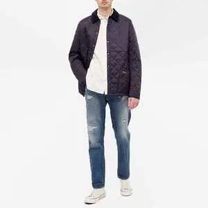 Barbour Heritage Liddesdale Quilted Jacket - Gray