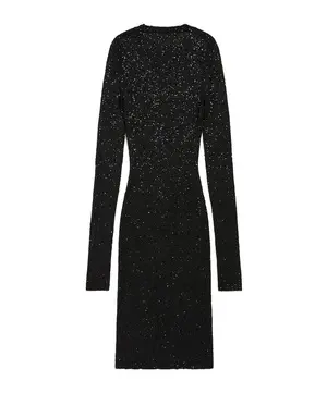Balenciaga Mini Crewneck Dress