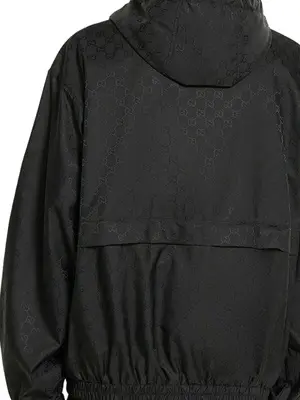Gucci Gg Jacquard Zip Jacket
