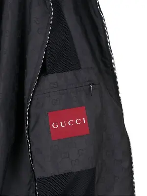 Gucci Gg Jacquard Zip Jacket