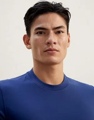 Brunello Cucinelli Short-sleeve T-shirt - Blue