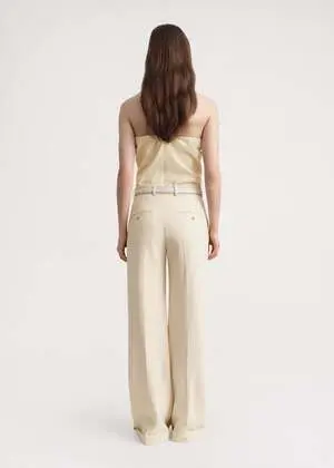 TOTEME Mid-rise Tailored Trousers - Nude