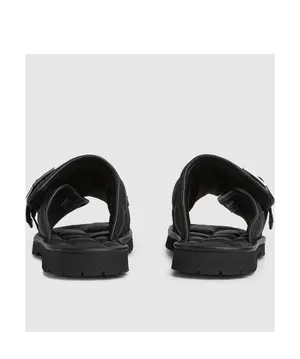 Gucci Buckled Quilted Sandals