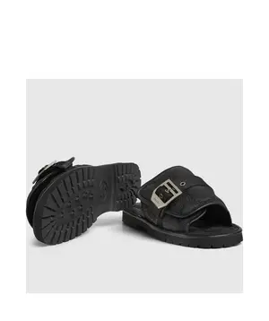 Gucci Buckled Quilted Sandals