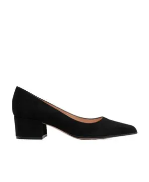 GIANVITO ROSSI Piper Pointed Toe Pumps - Black