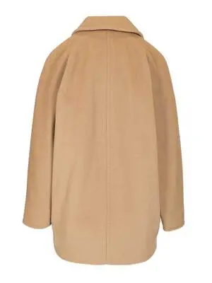 Max Mara Rebus Double-breasted Coat - Camel