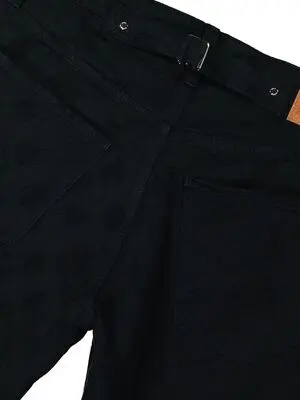 Casablanca Contrast Stitched Logo-patch Jeans