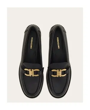 FERRAGAMO Gancini Buckle Loafers