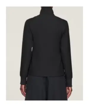 Y3 3-stripes Track Top With Stand Collar - Black