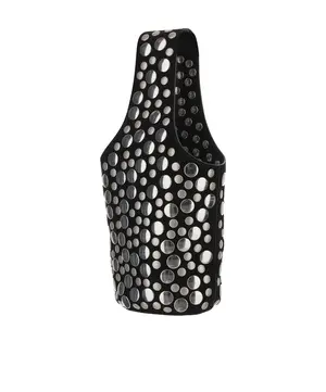 Khaite Livia Small Studded Tote Bag - Black