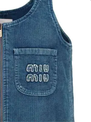 Miu Miu Corduroy Mini Dress