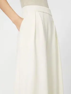 Max Mara Bora Knitted Wide-leg Trousers - Silk