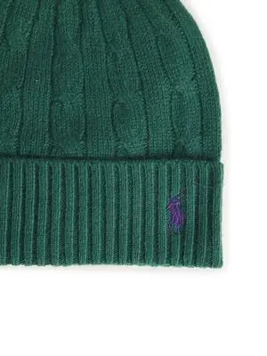 Polo Ralph Lauren Cable-knit Beanie - Green