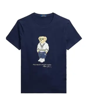 Polo Ralph Lauren Custom Slim Fit Polo Bear Jersey T-shirt