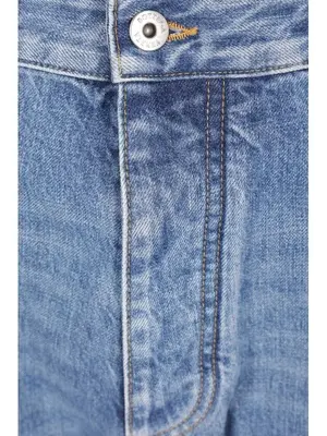 Bottega Veneta Washed Straight Leg Jeans