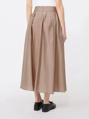 Max Mara Pleated Midi Skirt