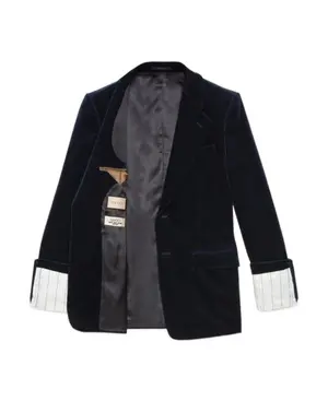 Gucci Velvet Blazer - No