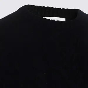 Thom Browne Aran Cable Stitch Pullover - Navy Blue