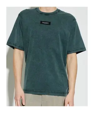 Dolce & Gabbana Dolce Gabbana Logo Patch T-shirt