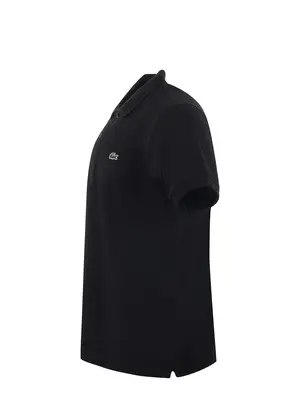 Lacoste Classic Fit L.12.12 Light Piqué Polo Shirt - Black