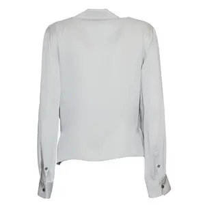 Theory V-neck Draped Blouse