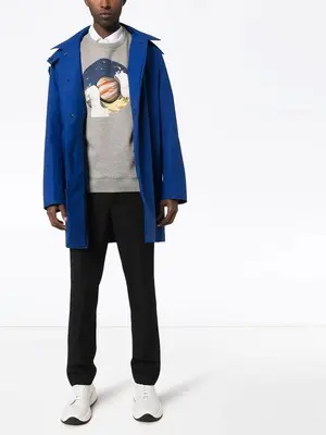 Valentino Garavani Round Neck Printed Sweater