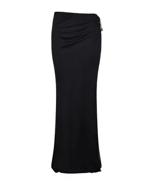 Giuseppe Di Morabito Draped Rhinestone Skirt
