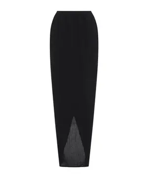 Rick Owens Slit Detailed Pencil Skirt