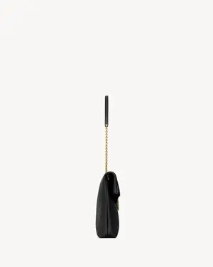 Saint Laurent Cassandre Large Envelope Pouch - Black