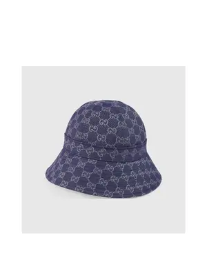 Gucci Gg Monogrammed Bucket Hat