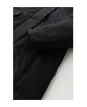 Woolrich Arctic Parka With Raccoon Trim - Black