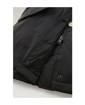 Woolrich Arctic Parka With Raccoon Trim - Black