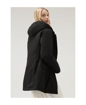 Woolrich Arctic Parka With Raccoon Trim - Black