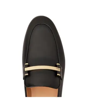 TOD'S Clamp Detailed Slip-on Loafers - Black