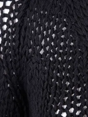 SAPIO Open Knit V-neck Sweater