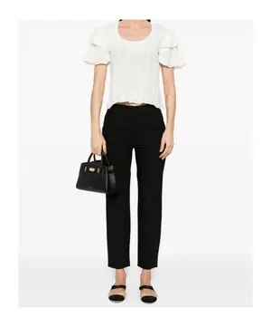 TWINSET Fitted Ruffled Jumper