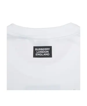 Burberry Logo Round Neck T-shirt