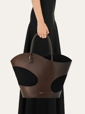 FERRAGAMO Cut-out Tote Bag