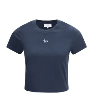 Maison Kitsune Round Neck Tops