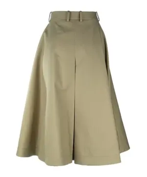 Bottega Veneta Twill A-line Skirt