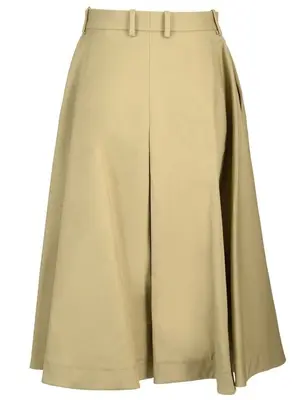 Bottega Veneta Twill A-line Skirt