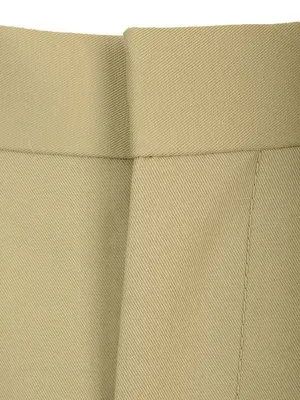 Bottega Veneta Twill A-line Skirt