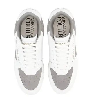 Versace Logo Printed Low-top Sneakers