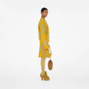 Burberry Check Patterned A-line Skirt