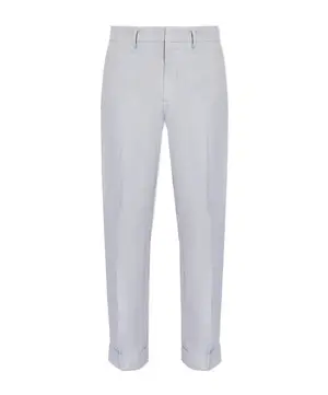 Dries Van Noten Tailored Casual Trousers - White